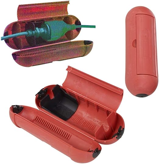 Splashproof Power Plug Socket Protector Outdoor Extension Lead Holder ...