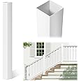 Amazon.com: 2Pack 4"x4"x39" White Vinyl Post Sleeves Fence Post Wrap ...