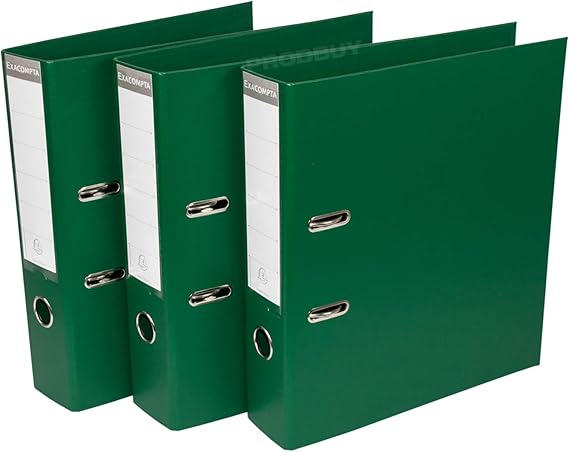 [Pack of 3] Dark Green A4 Lever Arch Files 70mm: Amazon.co.uk: Office ...