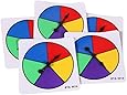 Amazon.com: Learning Advantage Four-Color Spinners - Set of 5 - Game ...