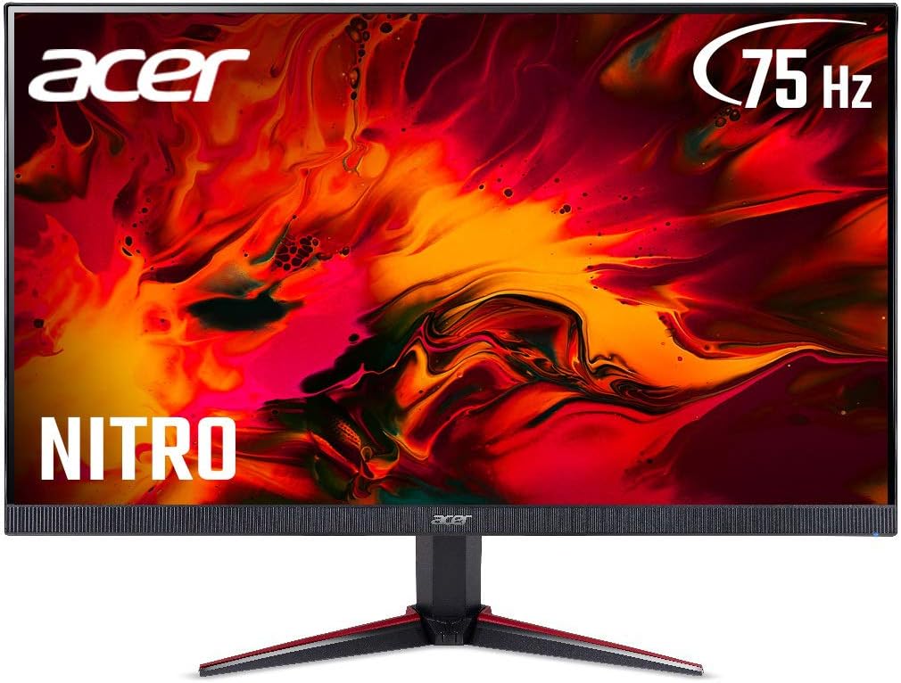 Acer Nitro VG270bmipx 27 Inch Full HD Gaming Monitor, Black/Red (IPS ...