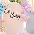 Amazon.com: Oh Baby Decal Sign for Backdrop Large Baby in Bloom Baby ...