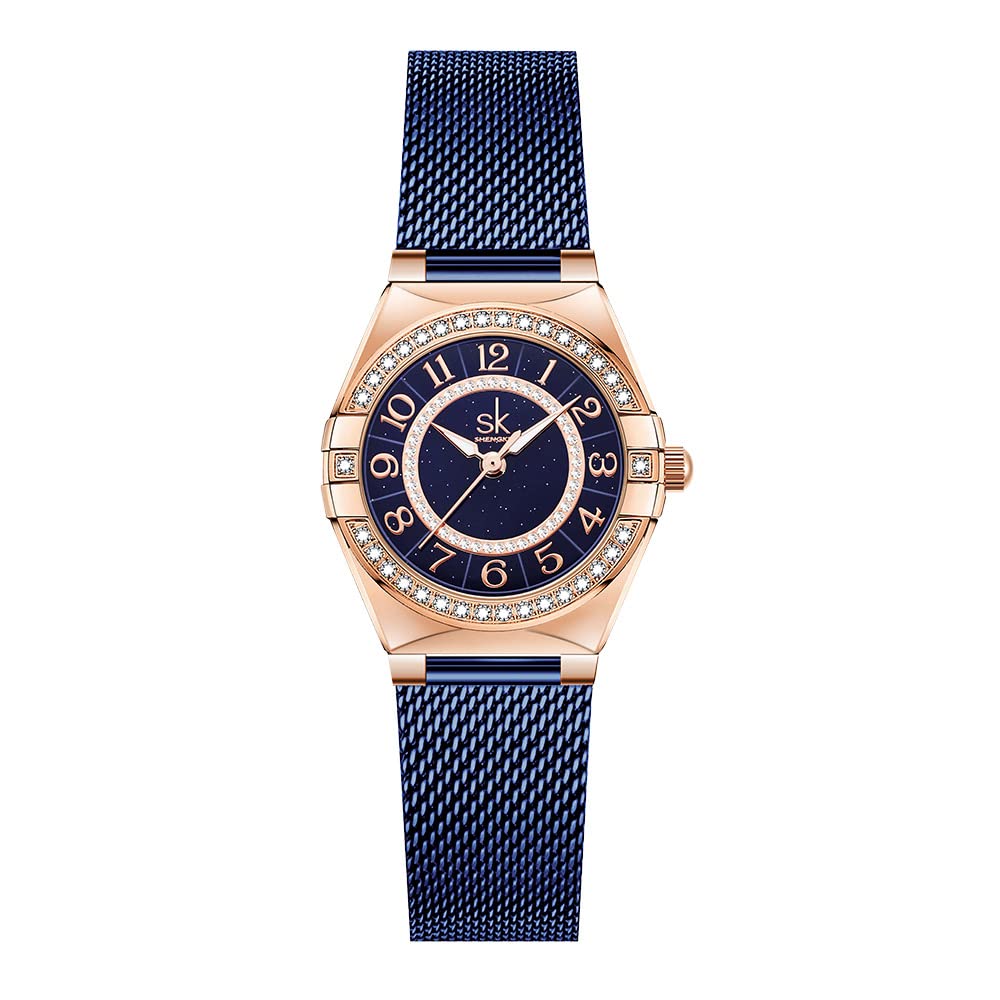 Mua SK Ladies Easy Read Watch with Arabic Numerals Crystal Diamond ...