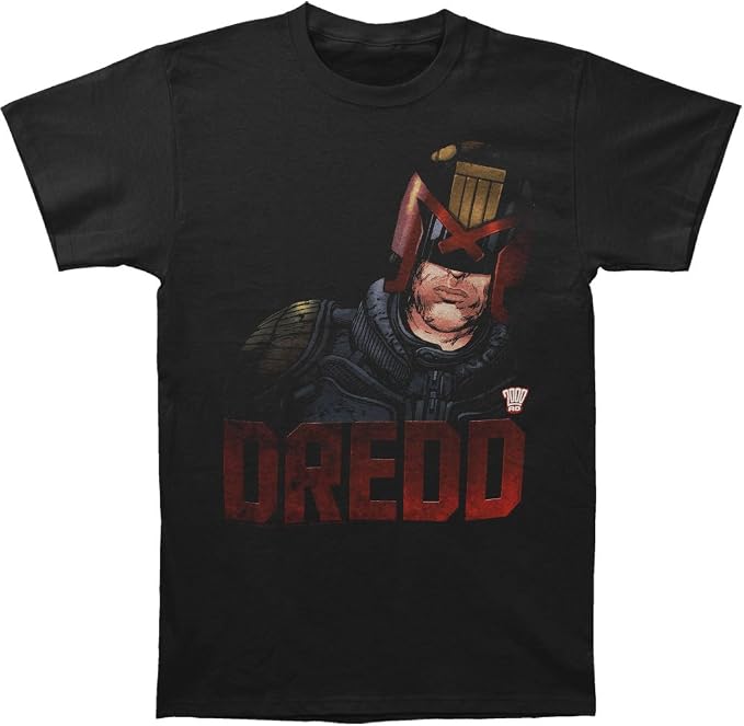 Amazon.com: Judge Dredd - 2000 AD 3D Tee T-Shirt Size S: Clothing
