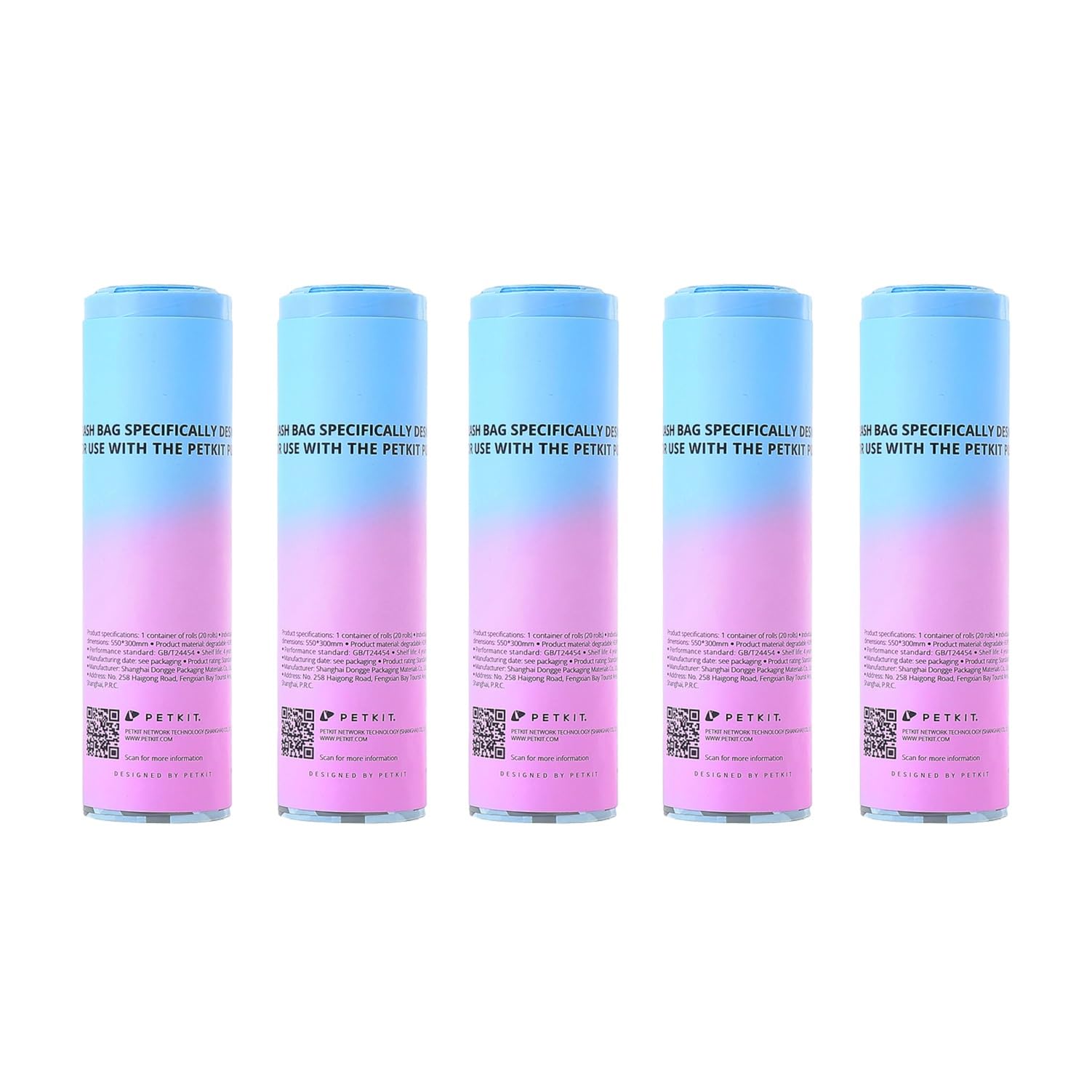 Mua PuraX PuraMax Replaced Waste Bags-5 Rolls, Portable Cat Litter ...