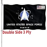 Amazon.com : ARSOF US Space Force Flag 2x3 Double Sided - United States ...