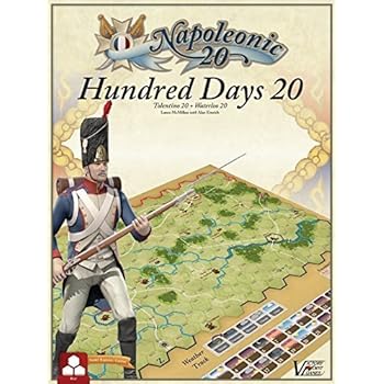 Amazon.com: Hundred Days 20 - Napoleonic War Boxed Board Game: Toys & Games