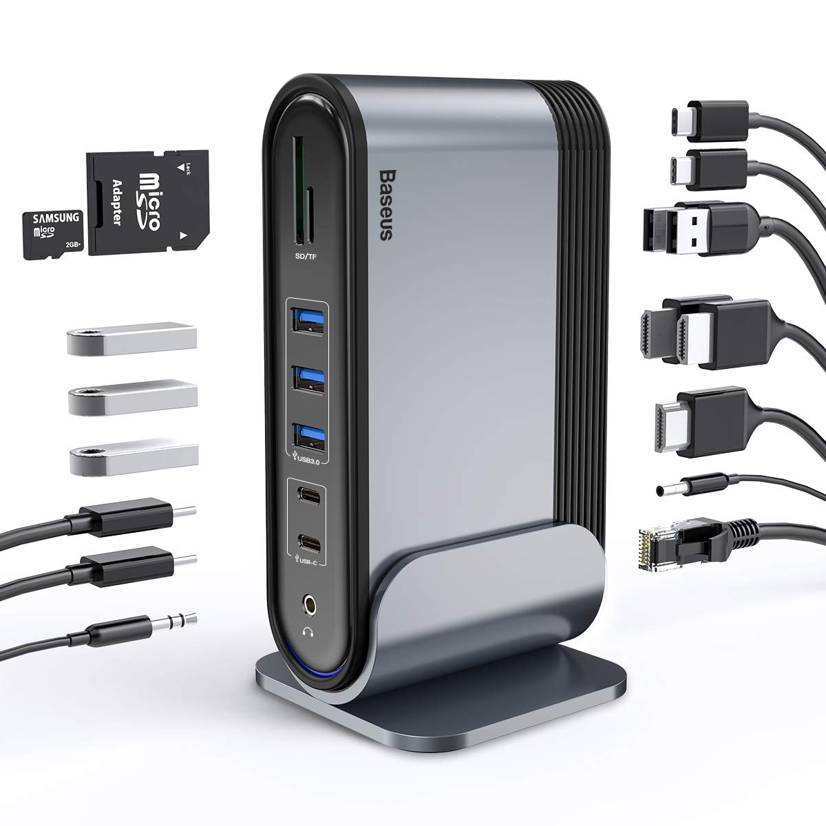 Mua USB C 4K Triple Display Docking Station Baseus USB C Dock Mua USB C 4K Triple Display Docking Station Baseus USB C Dock