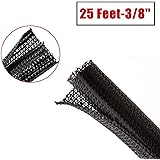 Alex Tech 10ft - 1/2 inch Cord Protector Wire Loom Tubing Cable Sleeve ...
