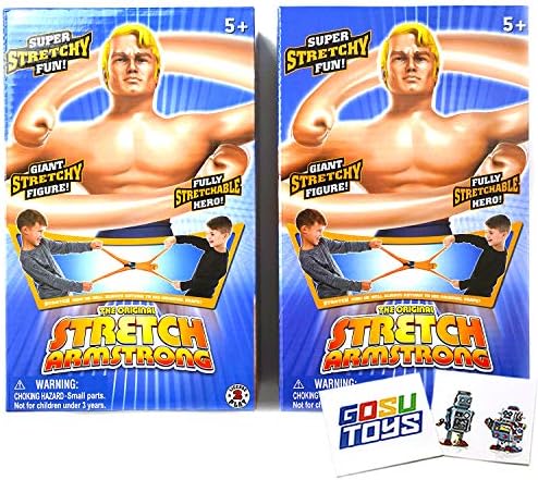 Gosu Toys The Original Stretch Armstrong 6.5in Super Stretchy Fun Giant ...