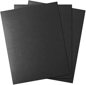 Amazon.com : Binditek 50 Pack 13 Mil Slight Linen-Texture Paper Binding ...