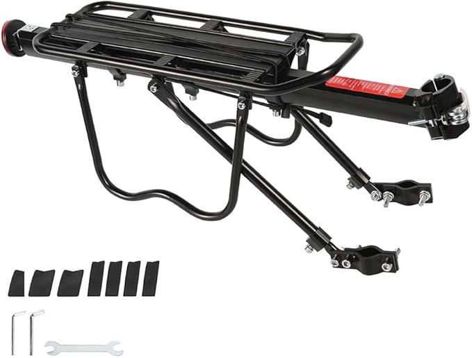 Dandelionsky Portapacchi Bici Alluminio Universale Rack Portapacchi ...