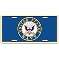 Amazon.com: US Navy Logo License Plate : Automotive