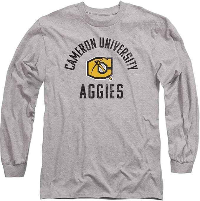 Amazon.com: Cameron University Official Aggies Logo Unisex Adult Long ...