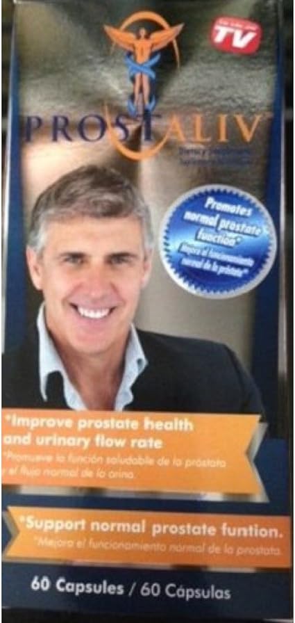 Amazon.com: Prostaliv Herbal 60 Capsules (Promotes Normal Prostate ...