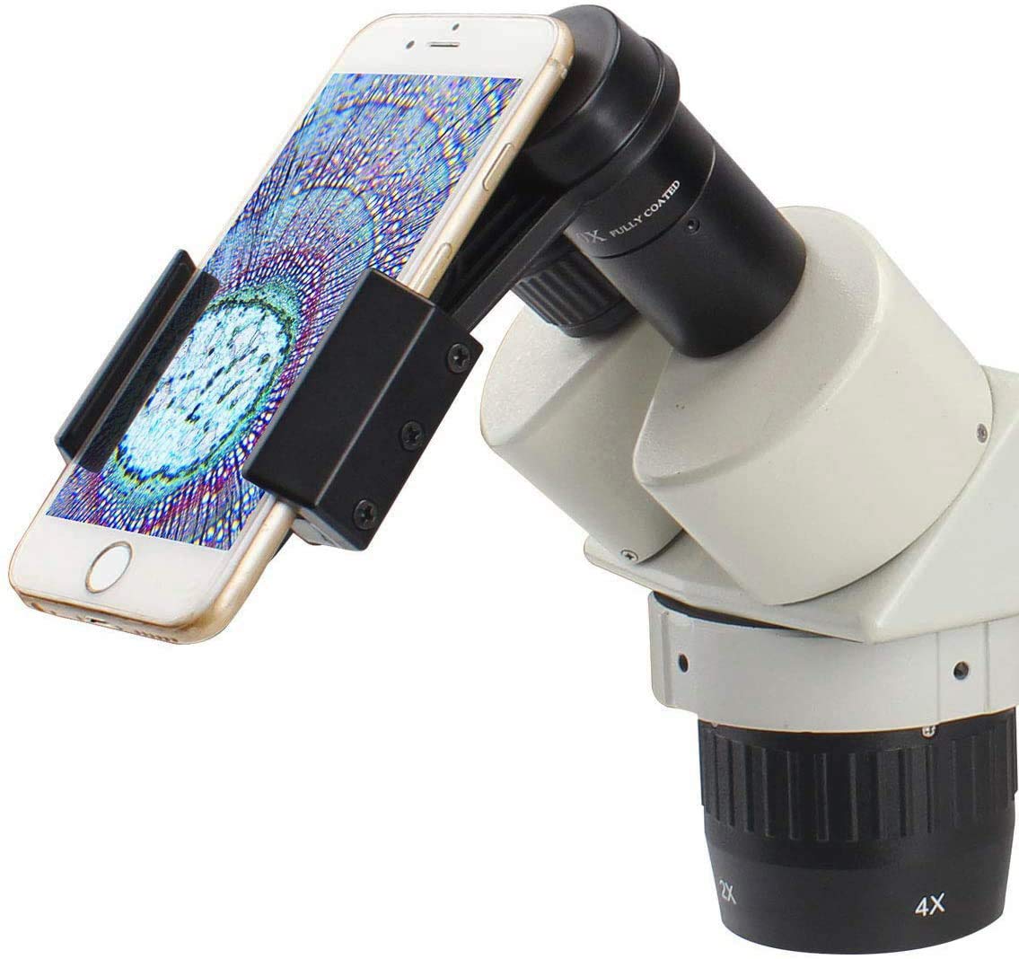 SOLOMARK Microscope Lens Adapter with WF10X Eyepiece for Microscope ...