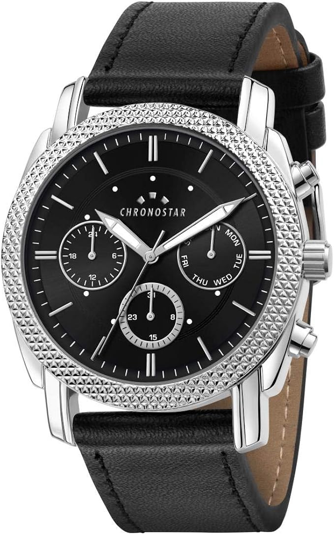 Chronostar Herren Uhr, Force Kollektion, Multifunktion, aus Liga ...