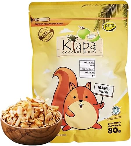 Petro Food Klapa Coconut Chips | Sweet | Baked Process | 80 grams price ...
