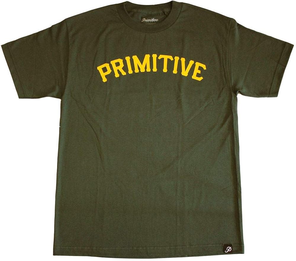 Primitive Apparel Slab 08 T-Shirt Hunter Green: Amazon.es: Ropa y ...