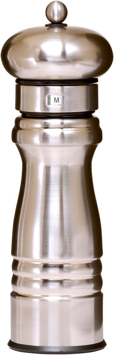 William Bounds Heavy Metal Pro Round Pepper Mill 20cm: Amazon.co.uk ...