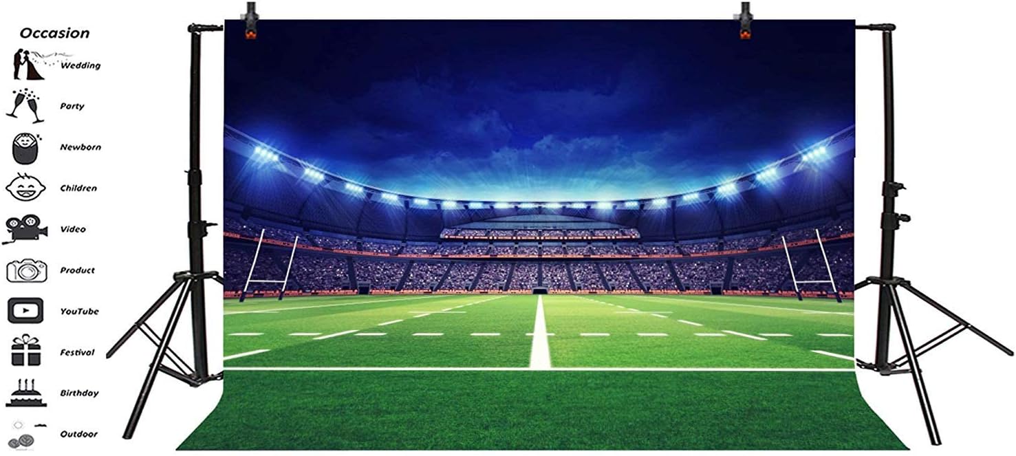 10x7ft Rugby Stadium Backdrop Vinyl Photography Background Sports ...