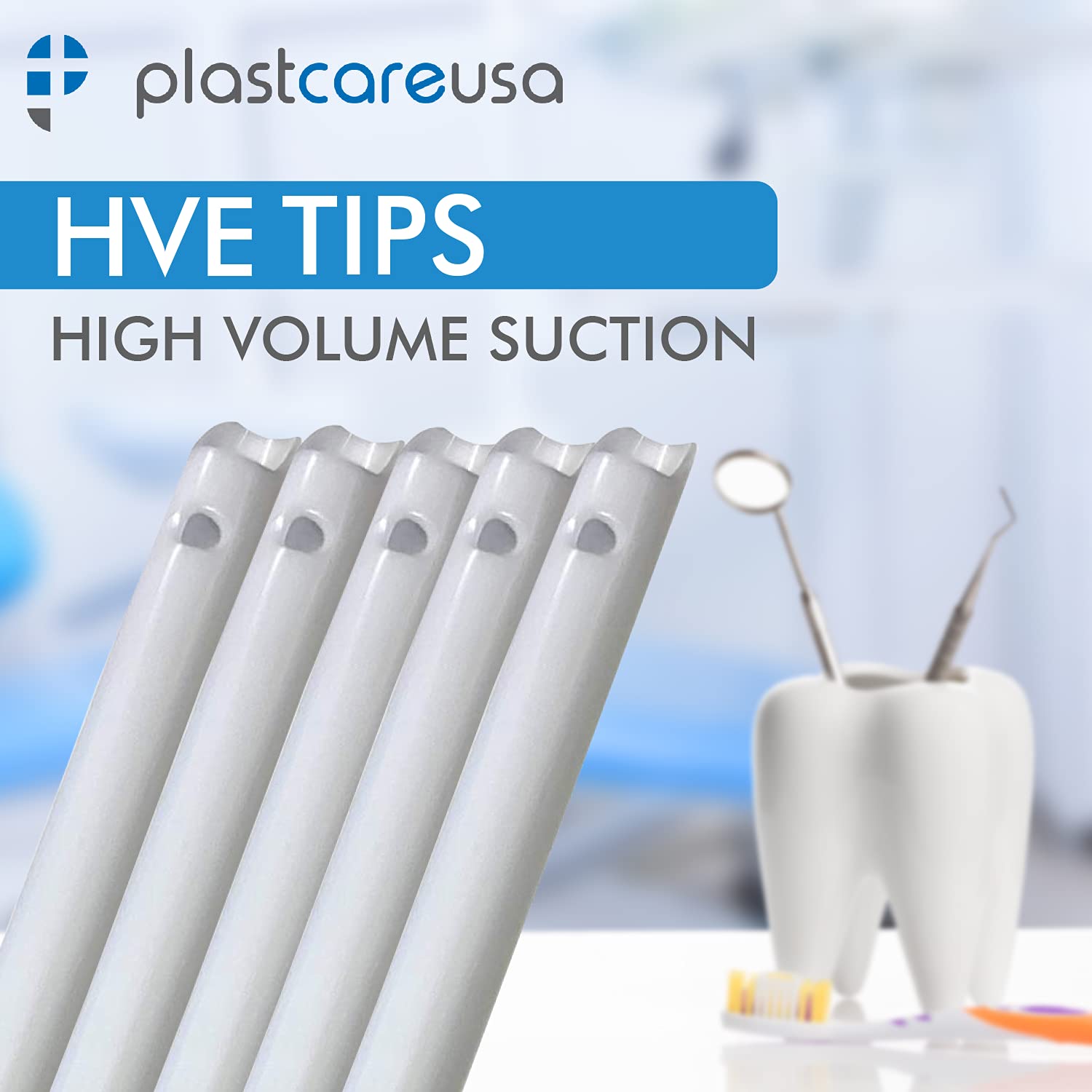 Mua High Volume Evacuator HVE Tips - 1000 HVE Suction Tips Dental ...