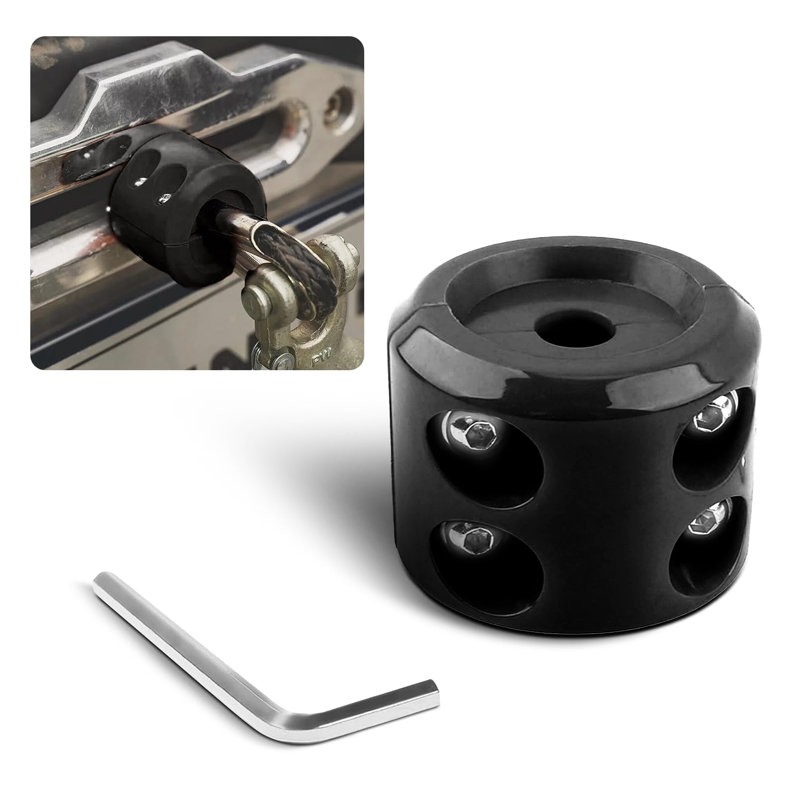 Mua Rubber Winch Cable Stopper with Stainless Steel Screws and Nuts ...