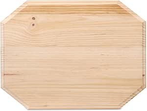 Amazon.com: Darice Wooden Octagon Plaque, Natural : Home & Kitchen