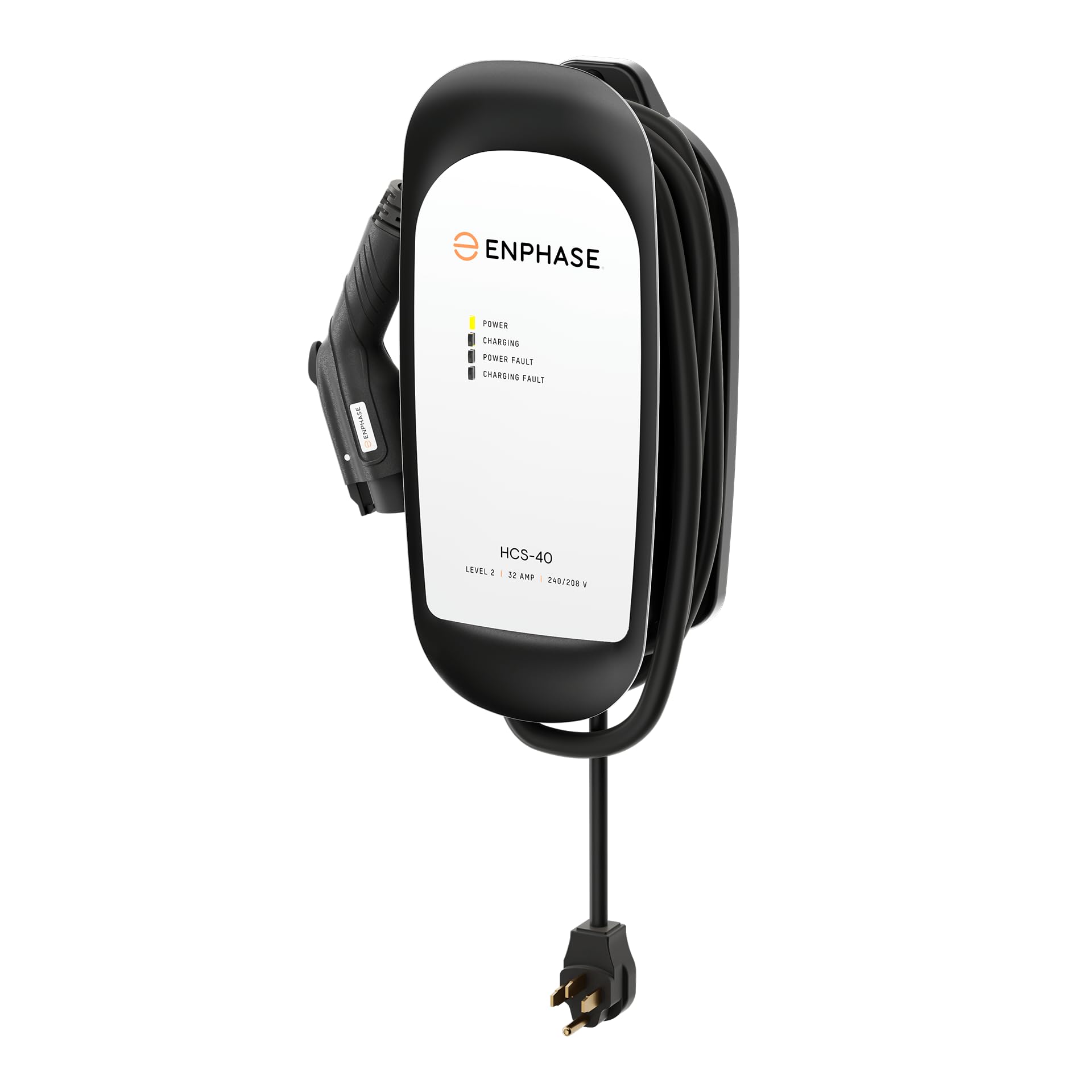Enphase 32 Amp Plug-in EV Charger, HCS-40 with NEMA 14-50 Plug ...