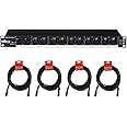 Amazon.com: CHAUVET DJ Data Stream 4 DMX-512 Optical Splitter with (4 ...
