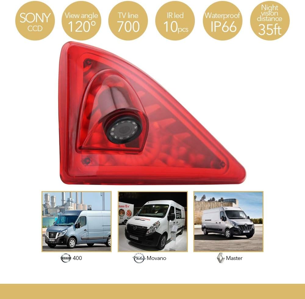 3rd Brake Light Camera Reverse Camera Replacement Roof top mount brake ...