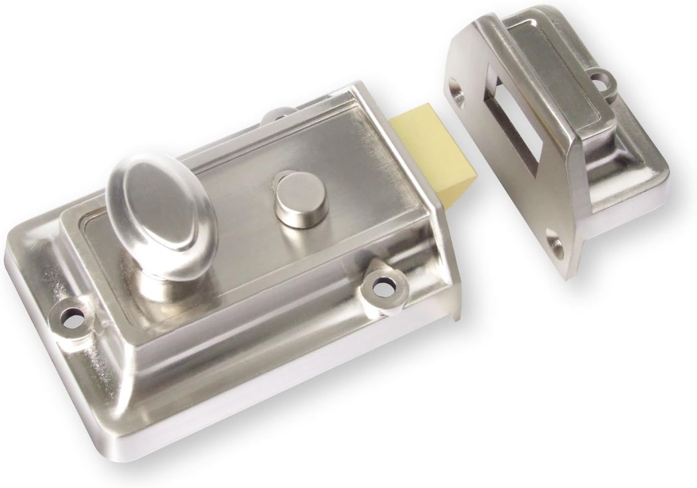 Sterling NLS204 Narrow Traditional Night Latch, Satin Chrome – BigaMart