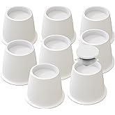 Amazon.com: Utopia Bedding Bed Risers 3 Inch - 8 Pack - Round Furniture ...