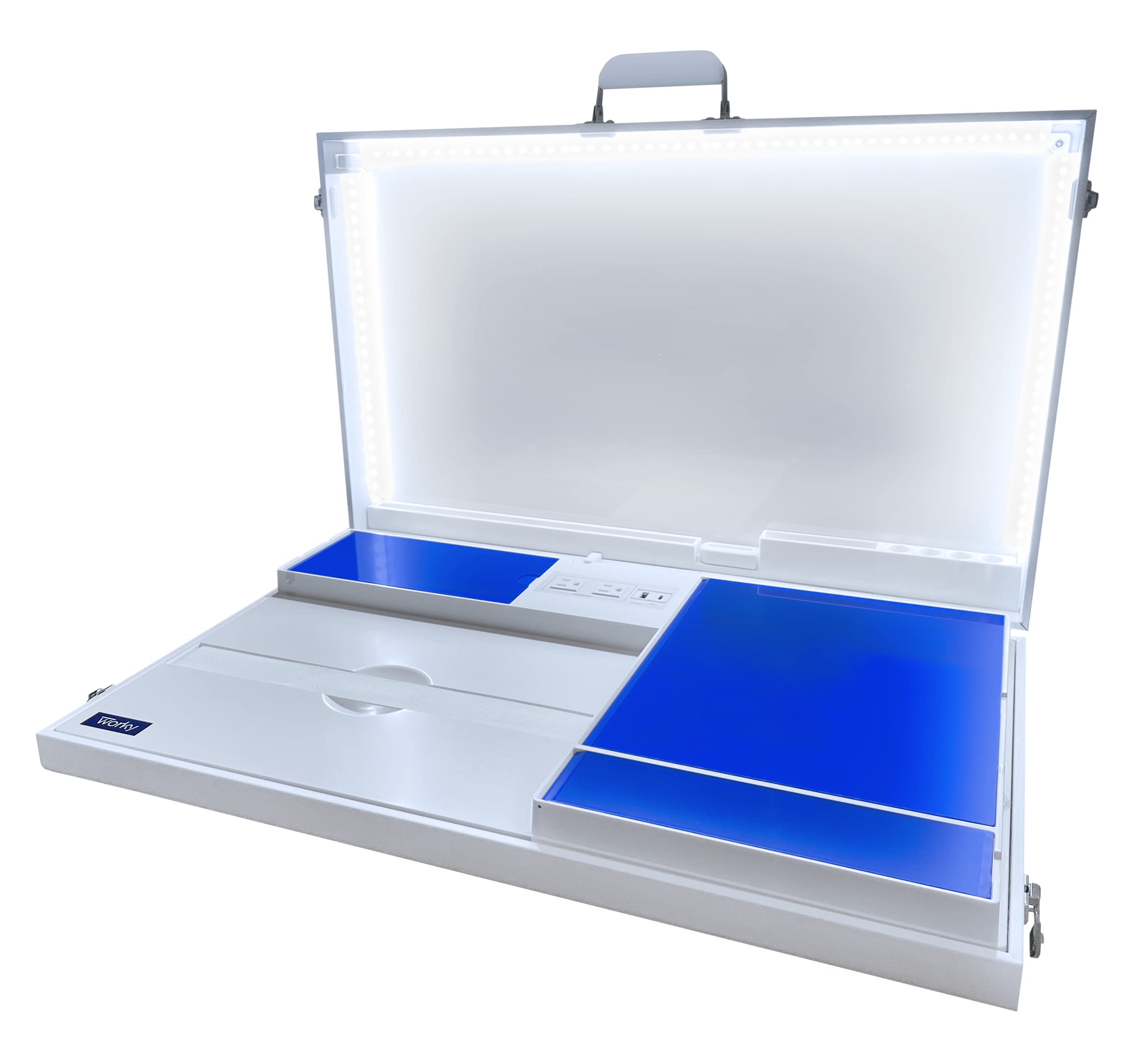 Mua Worky 15-in-1 Home Office Portable Workstation Desk with Built-in ...