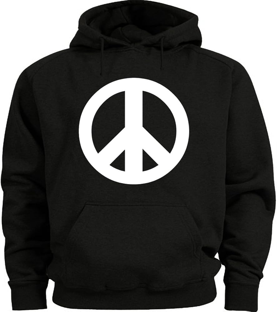 Amazon.com: Peace sign sweatshirt peace symbol hoodie: Clothing