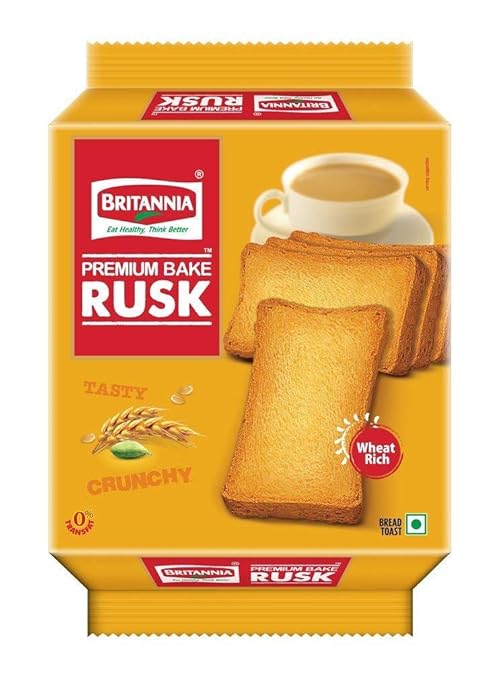 Britannia Premium Rusk Toast Baked 400 Gm: Amazon.in: Grocery & Gourmet ...