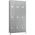 Amazon.com: SUXXAN 9 Doors Storage Locker Combination with 18 Hooks ...