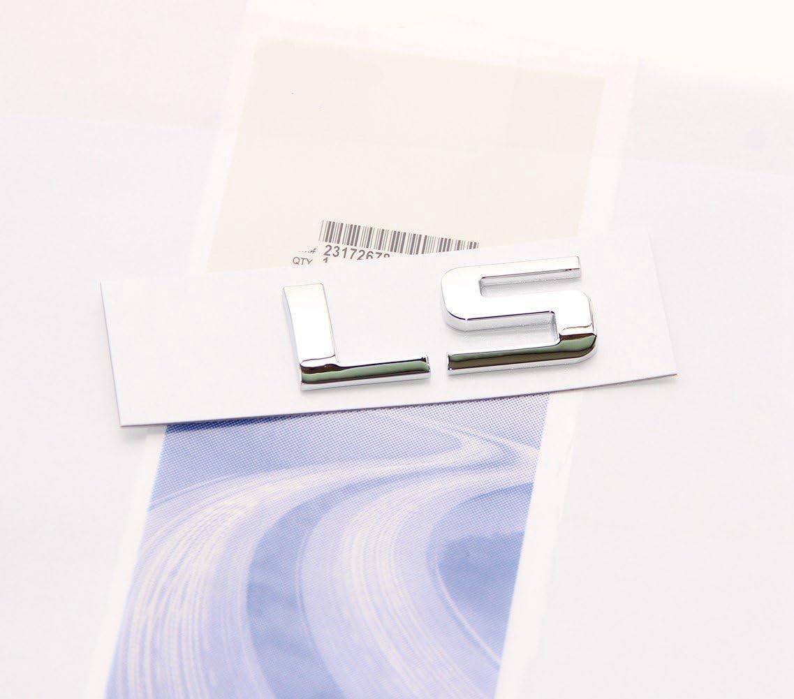 Yoaoo 1x OEM Ls Letter Nameplate Emblem Badge Replacement for Silverado ...