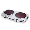 Hot Plates for Cooking, 1800W Electric Double Burner with Handles, 6 ...