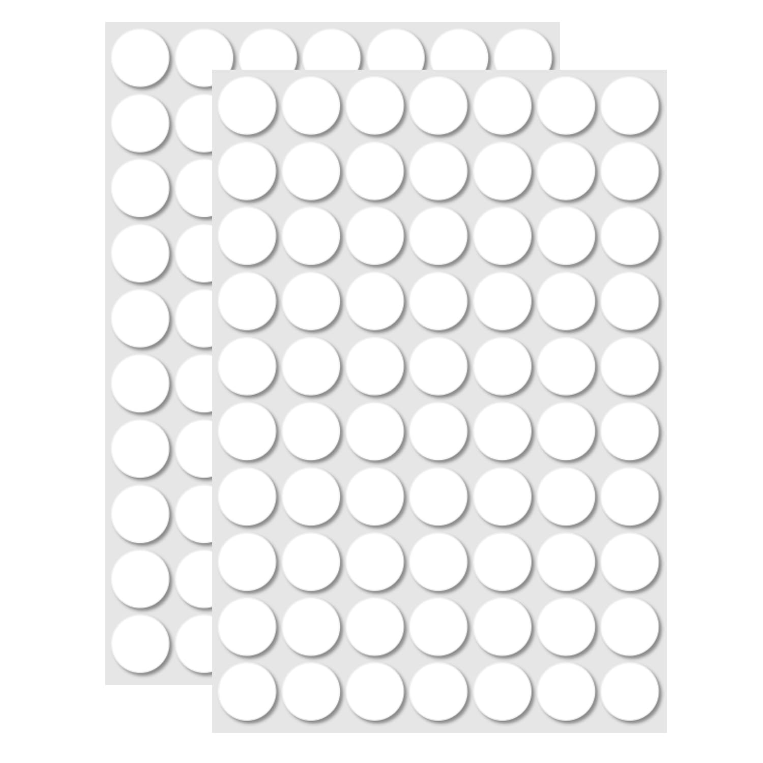Double Sided Sticky Dots, Sticky Tack Poster Stickers Round Putty Clear ...
