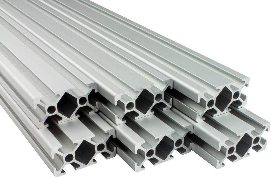 Alu Profil 6 Stück 20x40mm 2m System-, Montage-, Konstruktionsprofil ...