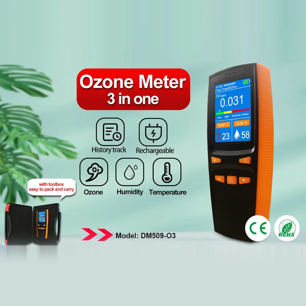 Mua Ozone Detector, O3 Air Quality Monitor, Gas Tester Meter Home ...