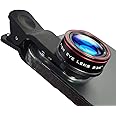 Amazon.com: Phone Camera Lens, Clip on Cell HD Phone Fisheye Lens kit ...