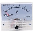 Baomain Analog Voltmeter 85C1 DC 0-5V Rectangle Analog Volt Panel Meter Gauge: Amazon.com: Tools ...
