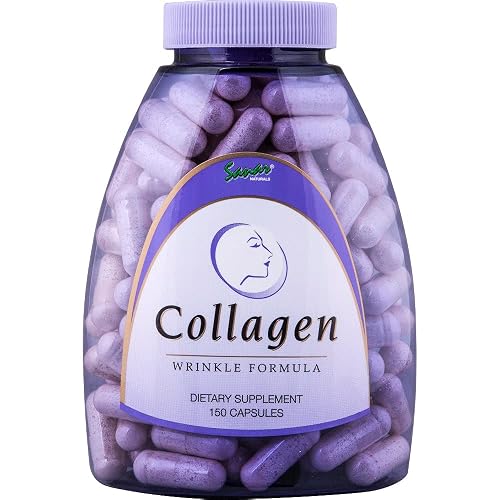 Sanar Naturals Collagen Pills with Vitamin C, E - Reduce Wrinkles ...