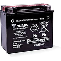 Amazon.com: Yuasa YTX20HL-BS High Performance, Maintenance Free Battery : Automotive