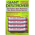 Amazon.com: Giant Destroyer Smoke Bombs 12 Pack (48 Sticks) Kills Moles ...