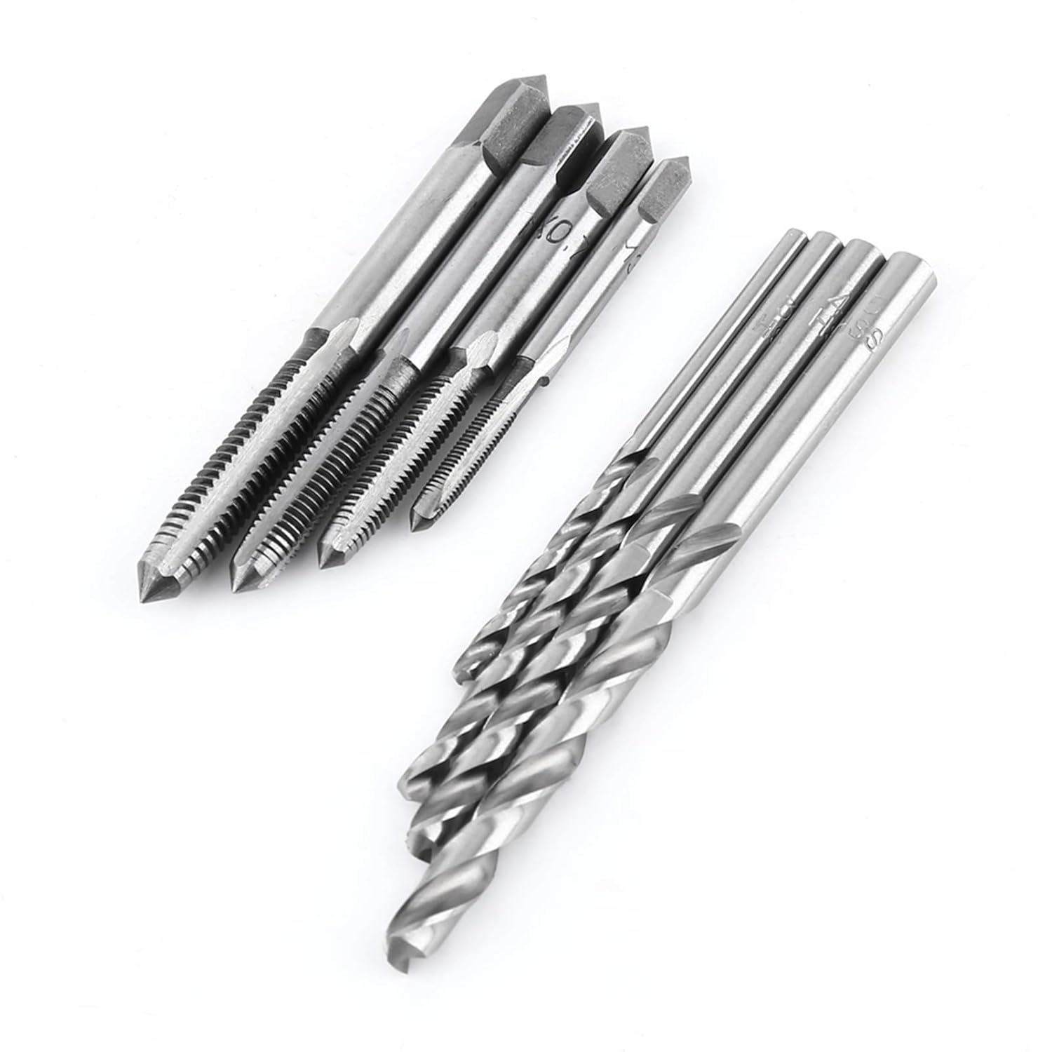 T-Handle Tap Holder Wrench with M3 M4 M5 M6 Machine Screw Thread Taps ...