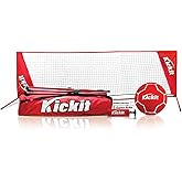 Amazon.com : Kickit Inferno LED Soccer Tennis Game Set | Portable 6.5 ...