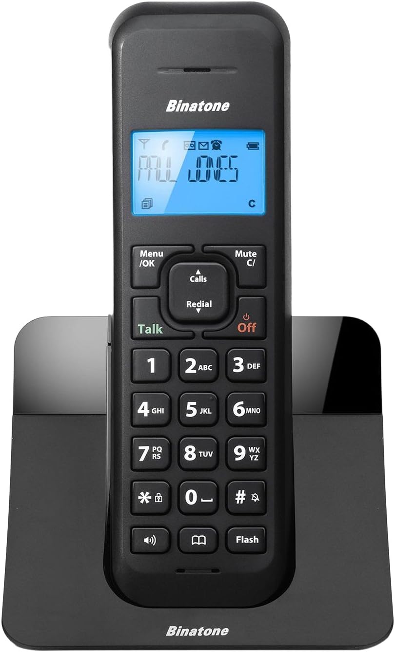 BINATONE Single DECT Digital Cordless Telephone with: Amazon.co.uk ...